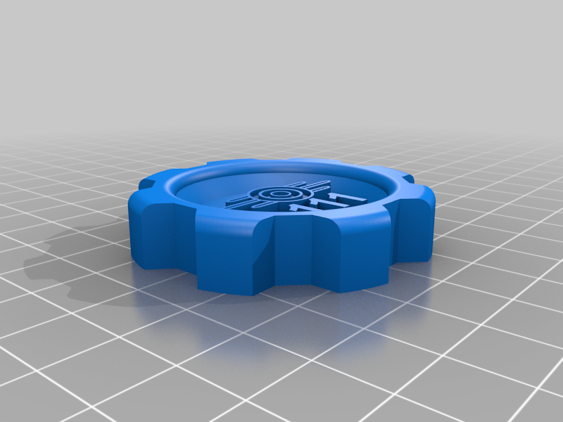 Vault 111 Maker's Coin by steamdragon | Download free STL model ...