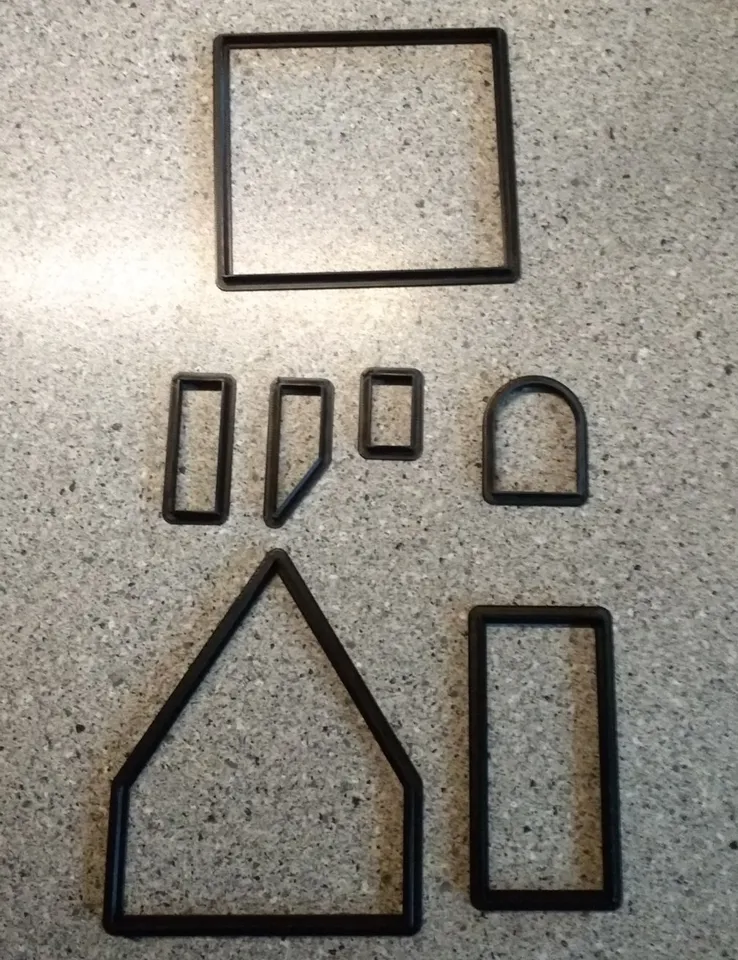 Gingerbread house cookie cutter by funkysod | Download free STL model ...