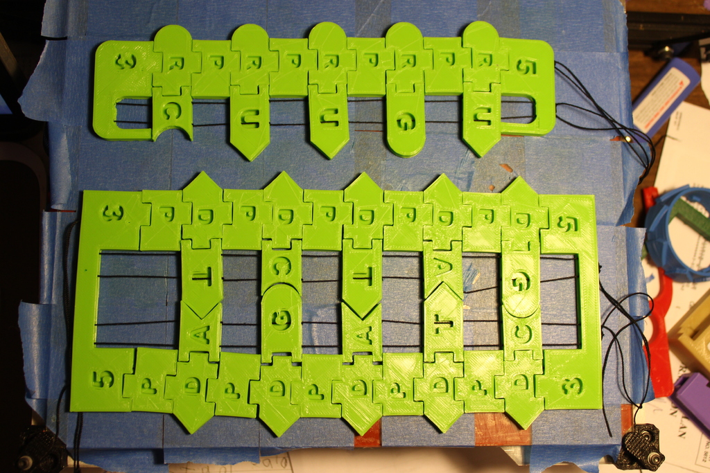 DNA / RNA Manipulative Display Set V2 by 3D-PT | Download free STL ...