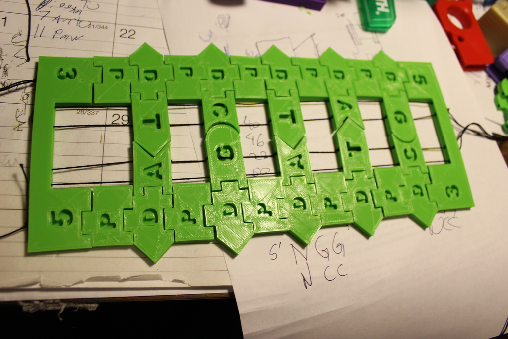 DNA / RNA Manipulative Display Set V2 by 3D-PT | Download free STL ...