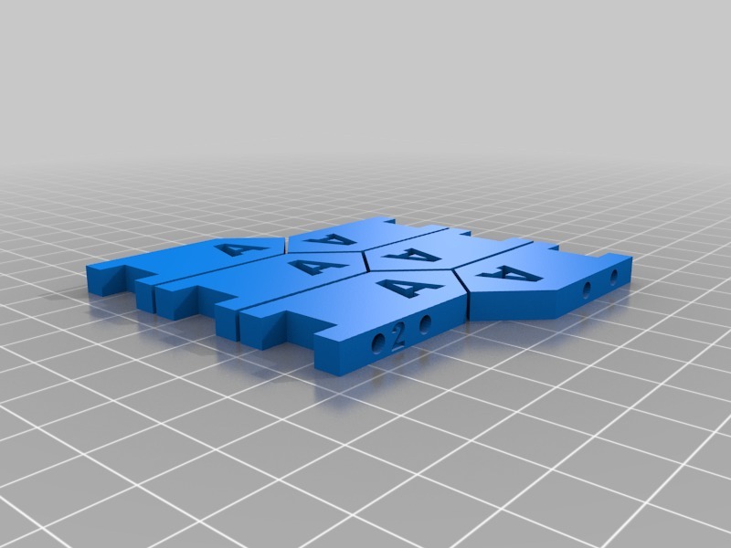 DNA / RNA Manipulative Display Set V2 by 3D-PT | Download free STL ...