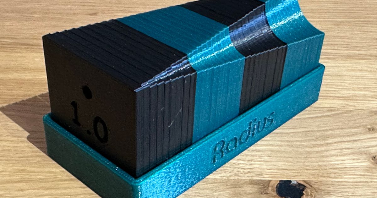 Radius gauges 1-35mm with holder by AWSW | Download free STL model ...