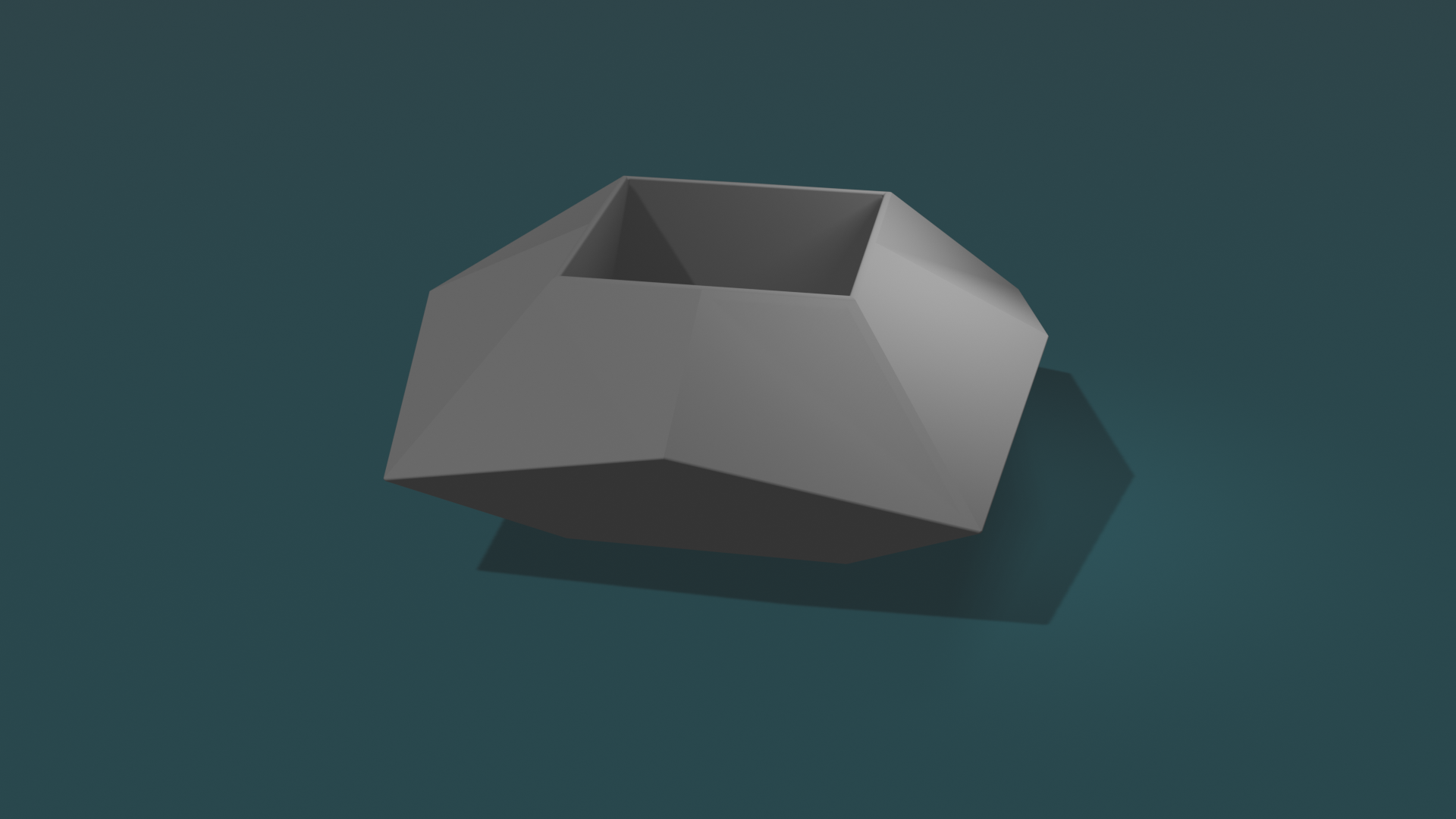 Low Poly Planter by Lars Brans | Download free STL model | Printables.com