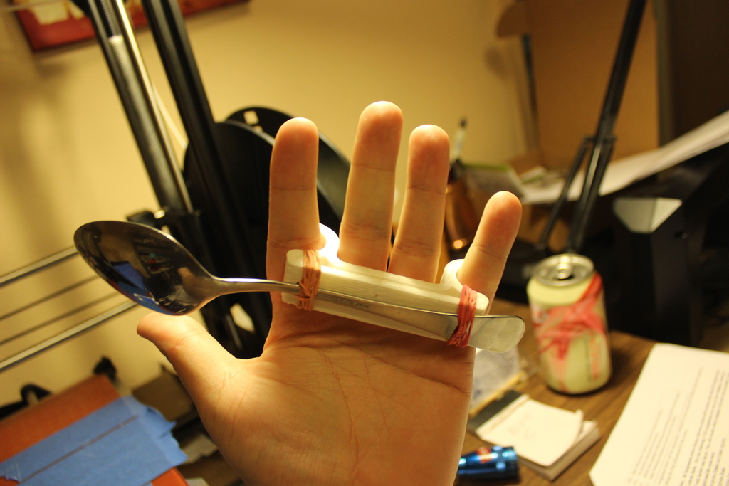 Adaptive Silverware Handles #AssistiveTech by 3D-PT | Download free STL ...