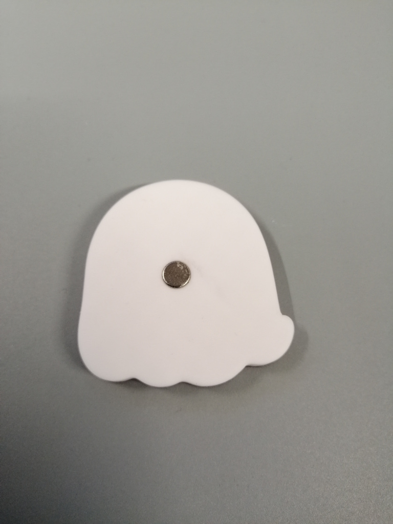 Ghost Drinking Coffee Fridge Magnet by shelm | Download free STL model ...