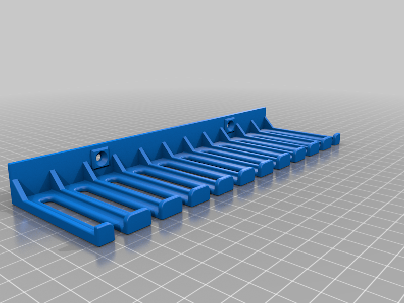 Lab Cable Holder 6mm by Bigby | Download free STL model | Printables.com
