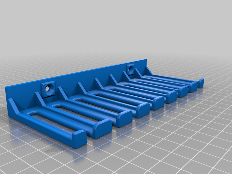 Lab Cable Holder 6mm by Bigby | Download free STL model | Printables.com