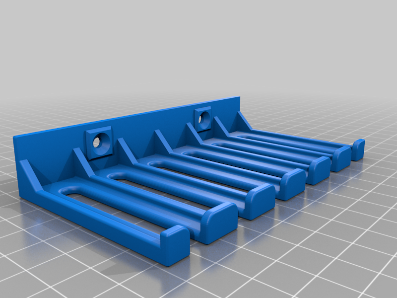 Lab Cable Holder 6mm by Bigby | Download free STL model | Printables.com