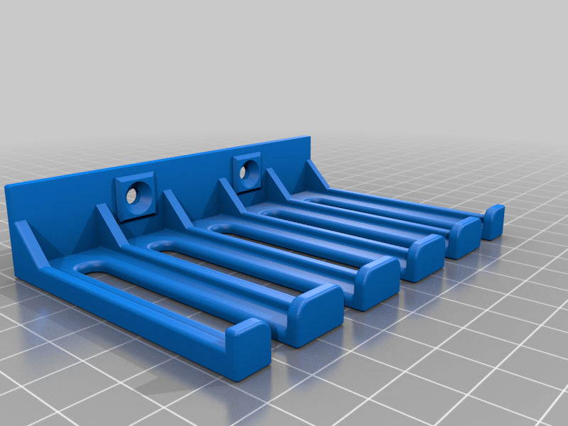 Lab Cable Holder 6mm by Bigby | Download free STL model | Printables.com