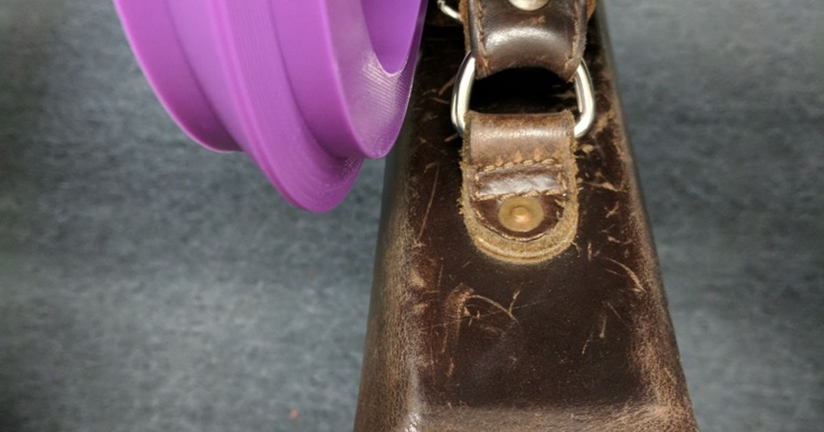 Under desk table bag holder by BLangdon | Download free STL model ...