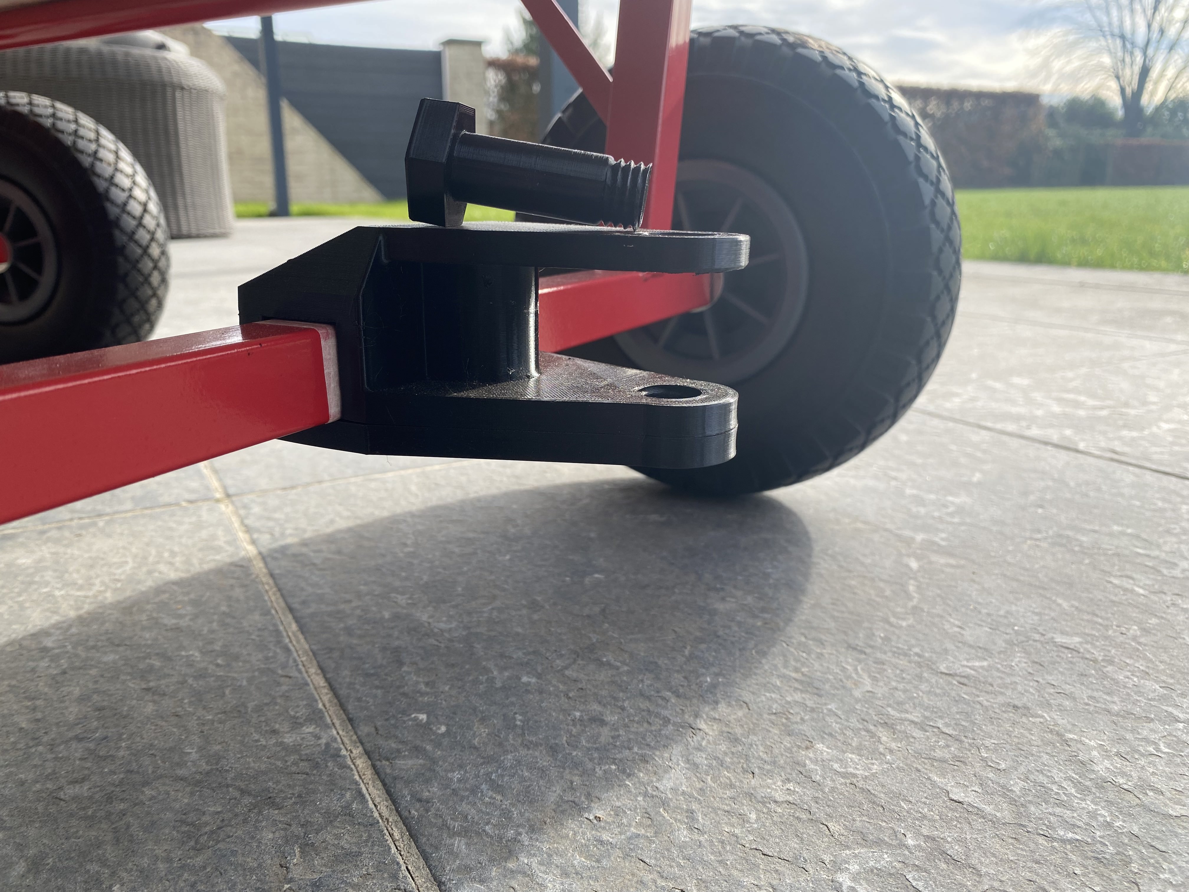 Polet Handcart Trailer Hitch by martijnc | Download free STL model ...