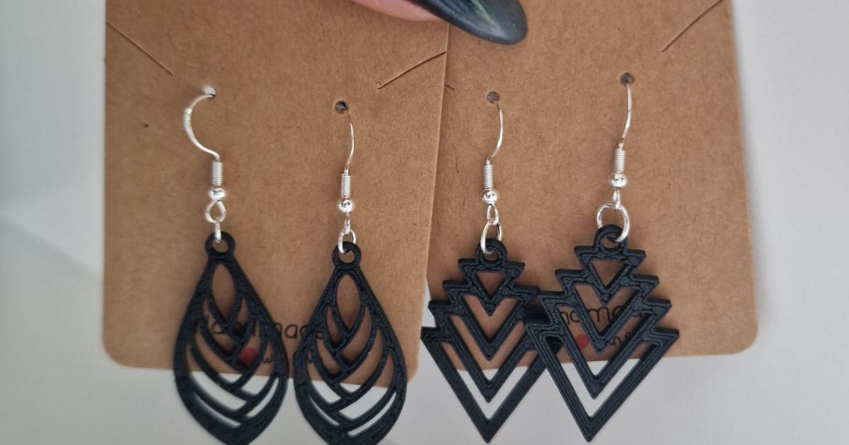 Earring Triangles by FelisaG | Download free STL model | Printables.com