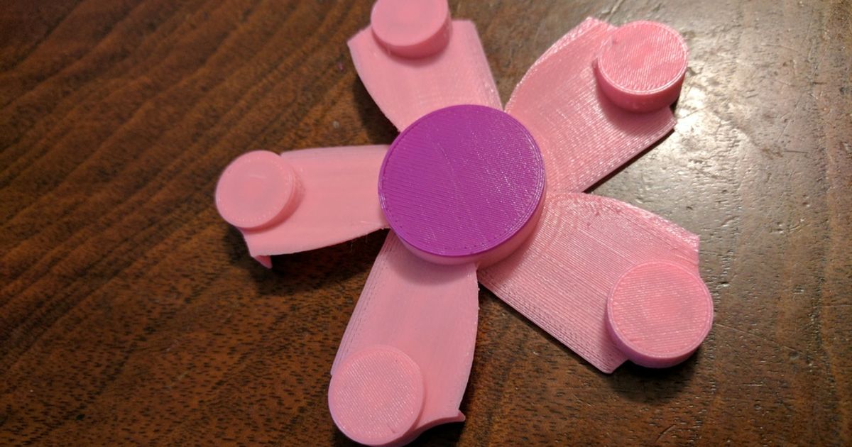 Fidget Spinner 80mm Fan by BLangdon | Download free STL model ...