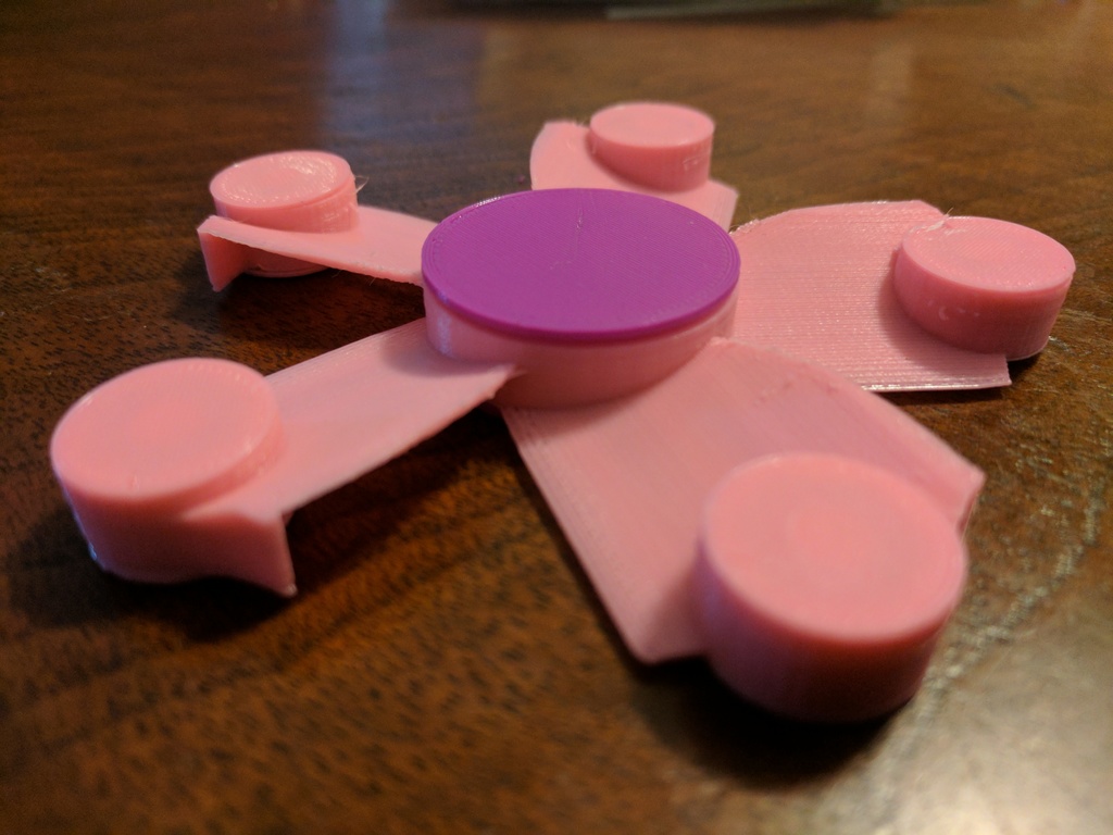 Fidget Spinner 80mm Fan by BLangdon | Download free STL model ...