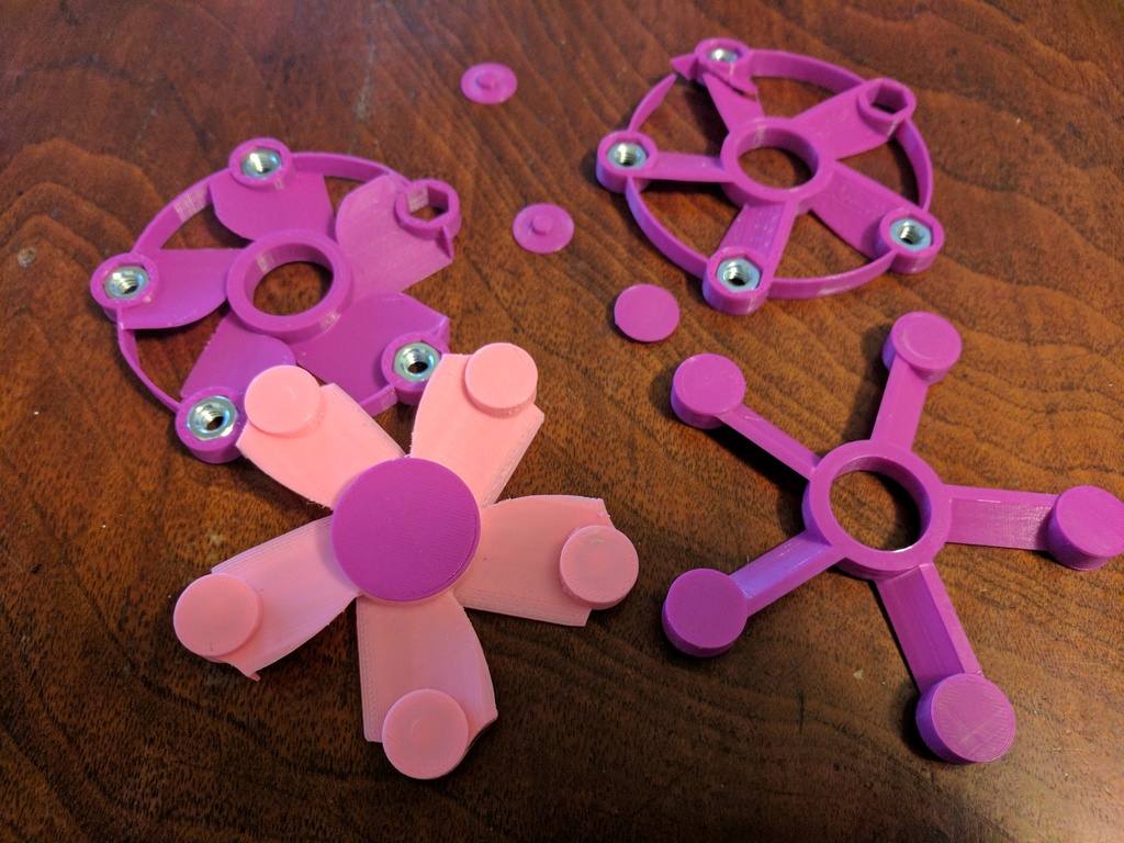 Fidget Spinner 80mm Fan by BLangdon | Download free STL model ...