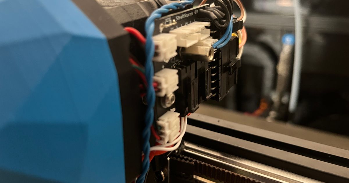 Stealthburner LGX Hartk PCB by Stavji | Download free STL model ...