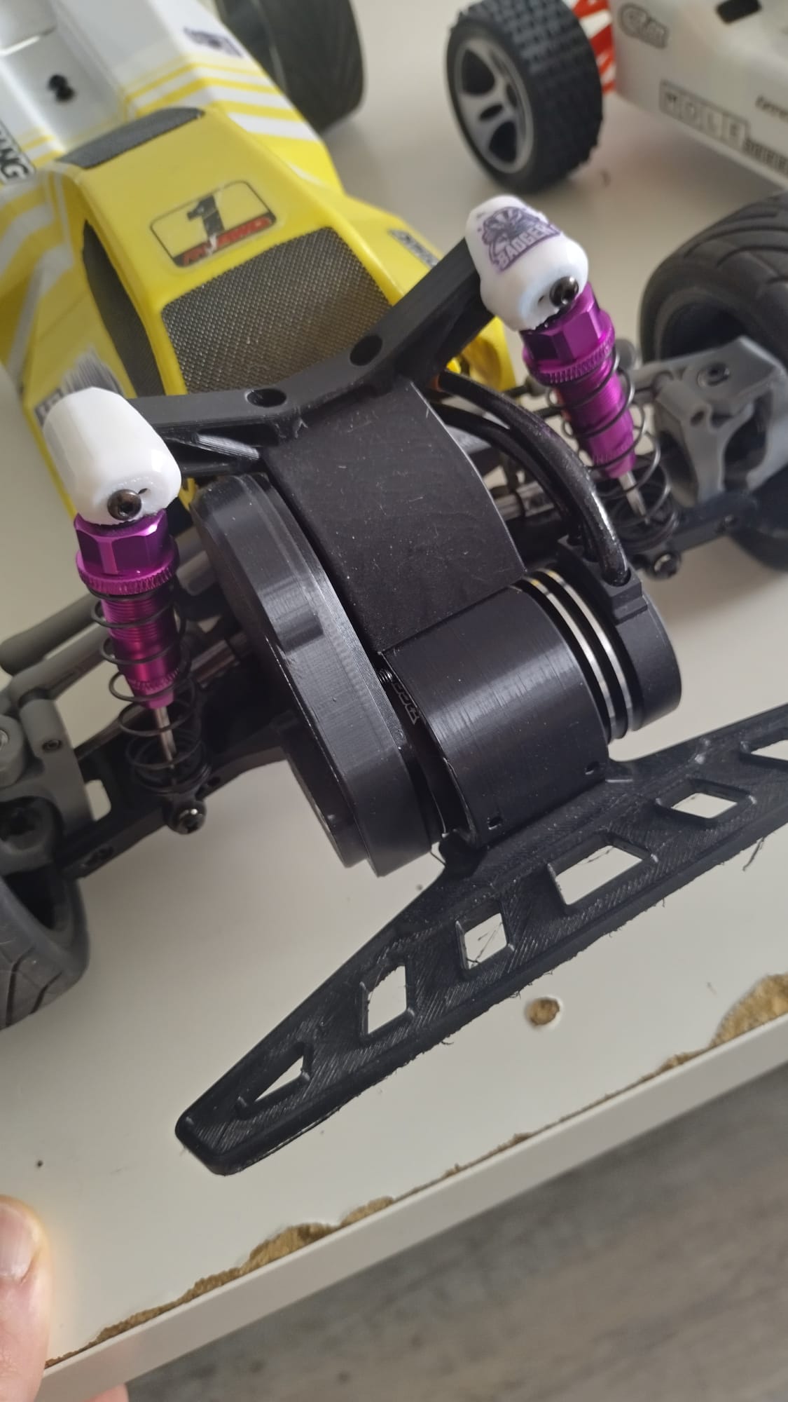RC Badger Shock Protector by ambrmart | Download free STL model ...