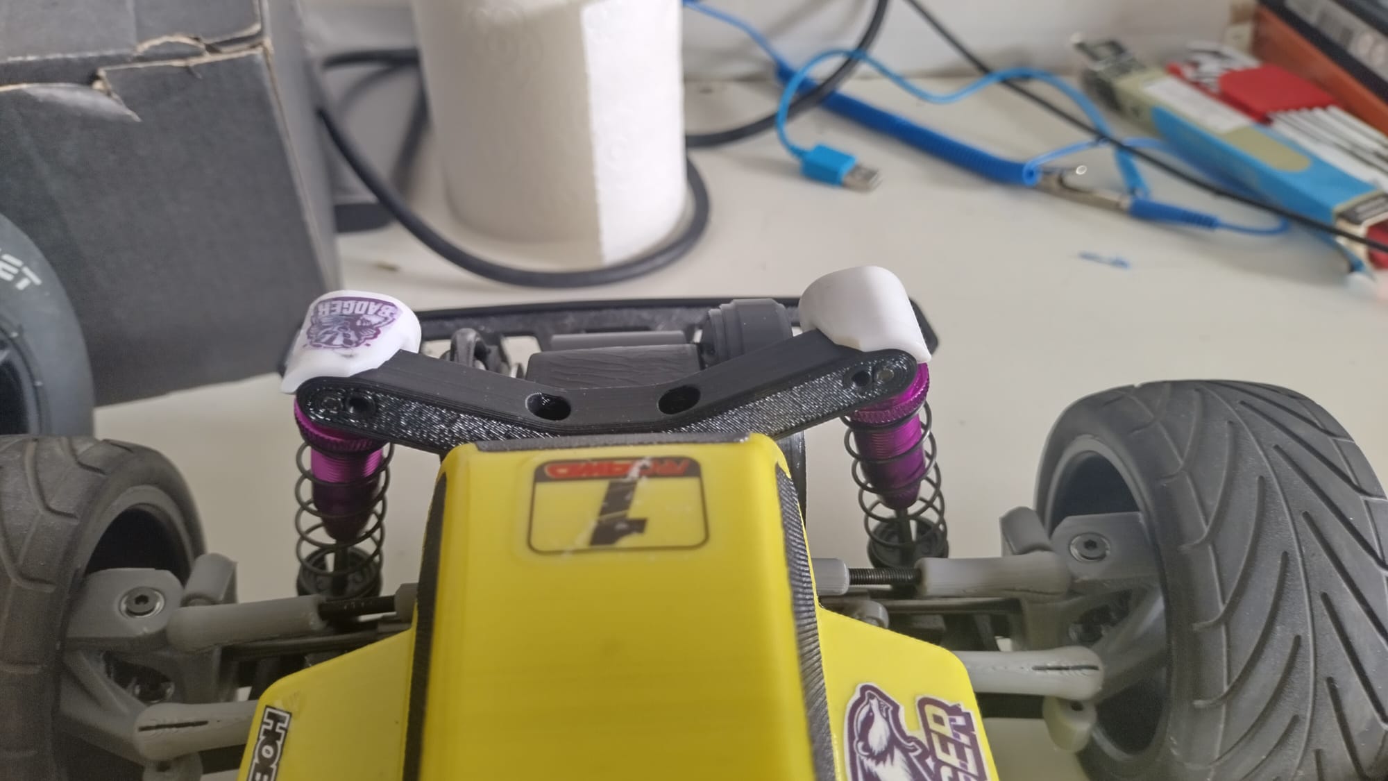 RC Badger Shock Protector by ambrmart | Download free STL model ...