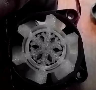 40mm Snowflake Fan by BLangdon | Download free STL model | Printables.com