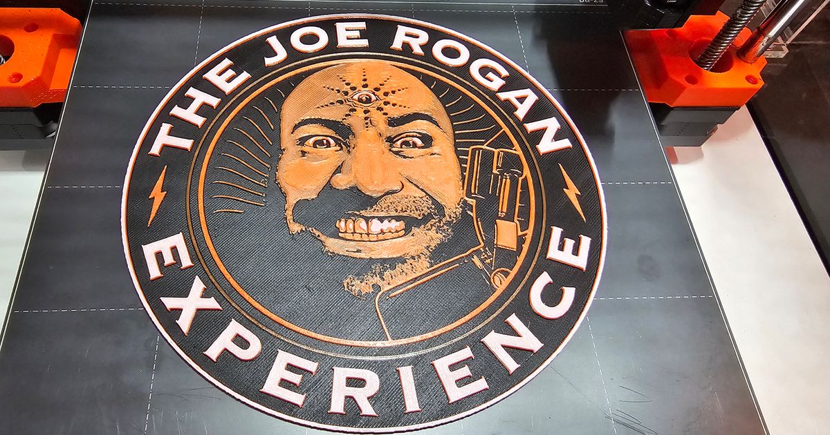 Joe Rogan Experience Hueforge by sunnycheeeba | Download free STL model ...
