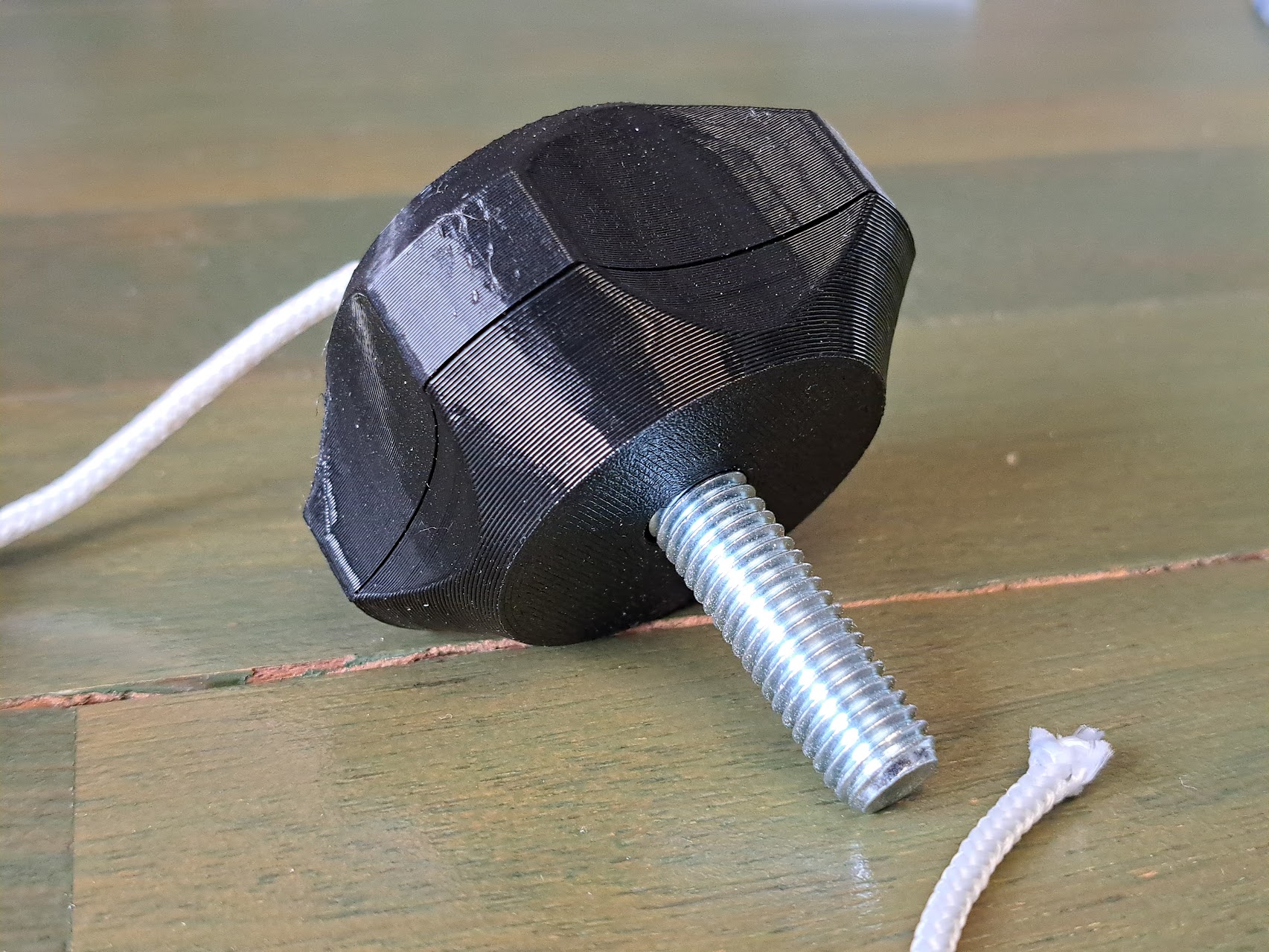 Corded Star Knob M10 by Michiel Schram | Download free STL model ...