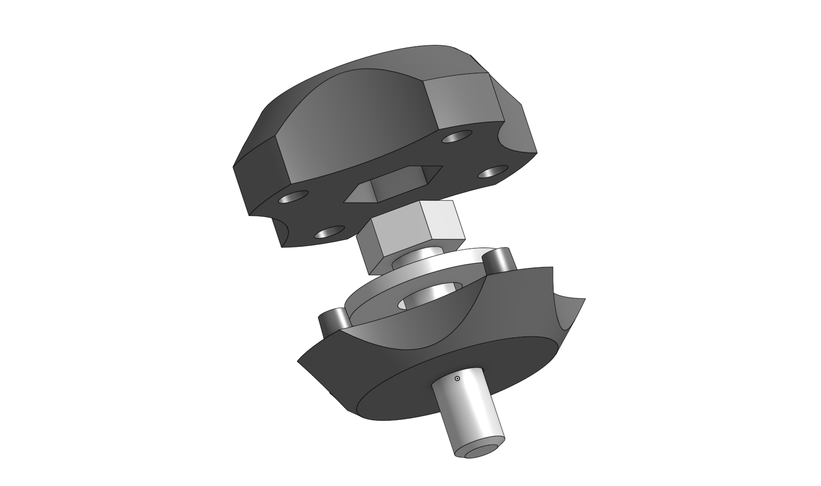 Corded Star Knob M10 by Michiel Schram | Download free STL model ...