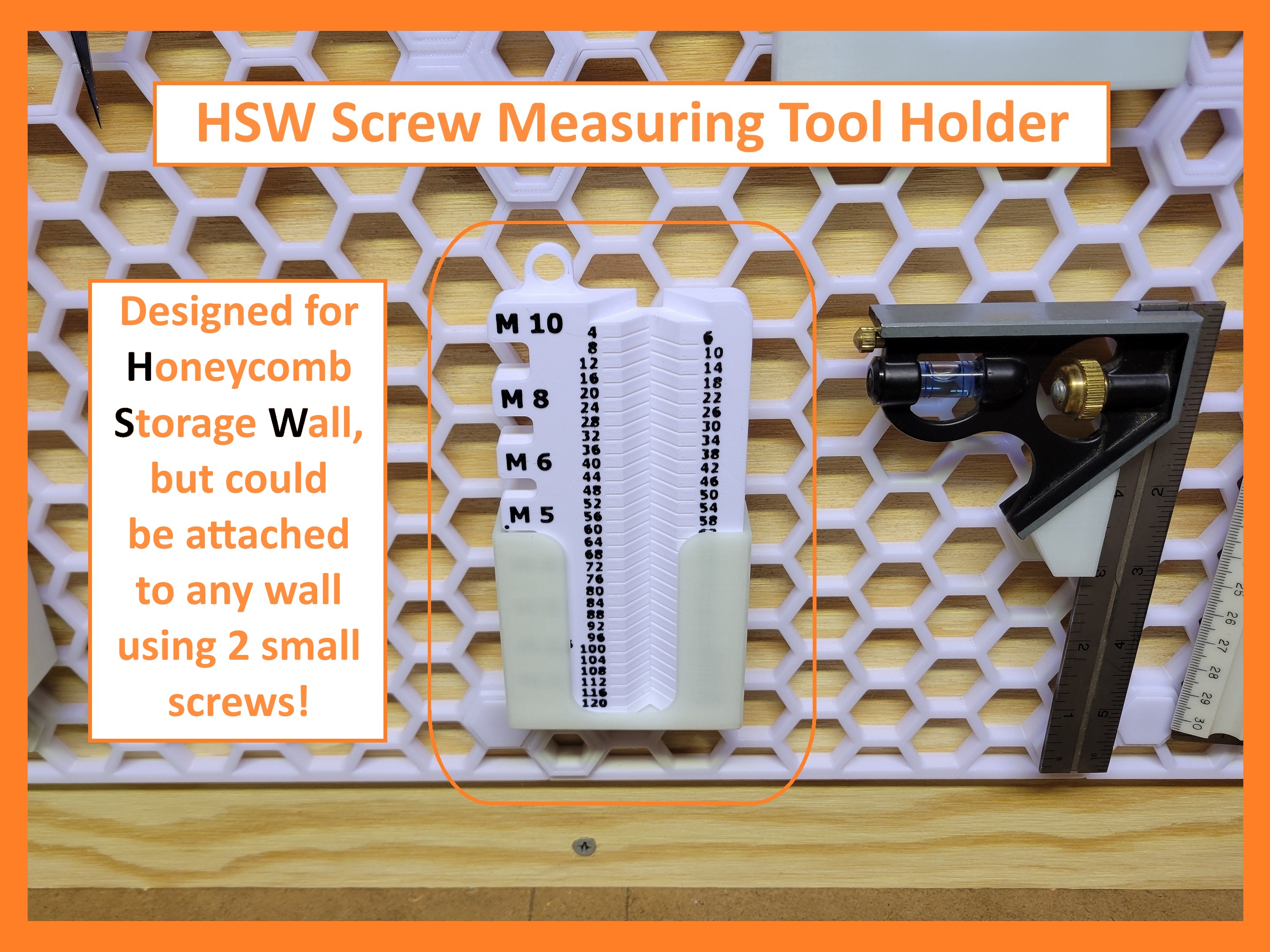 HSW Screw Measuring Tool Holder by Phil Caruso | Download free STL ...
