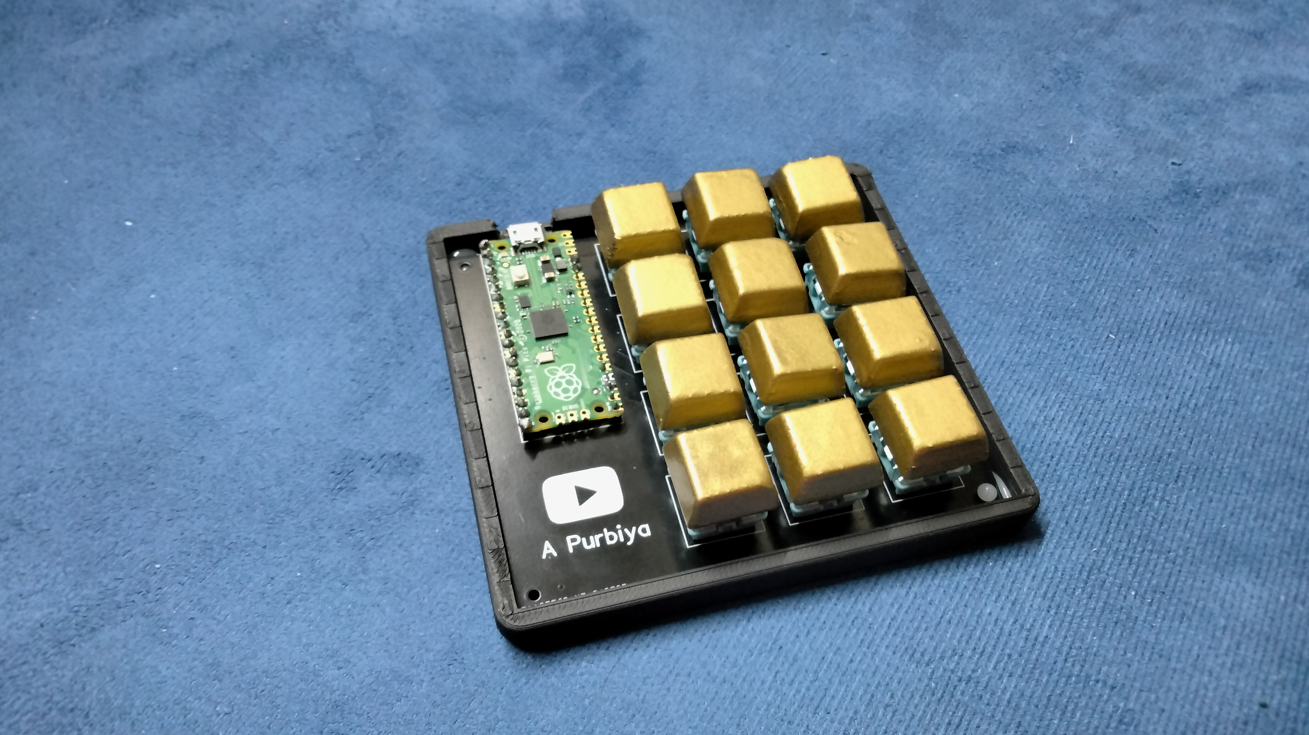 Macro Keyboard | Keycaps + Case by Arnav Purbiya | Download free STL ...