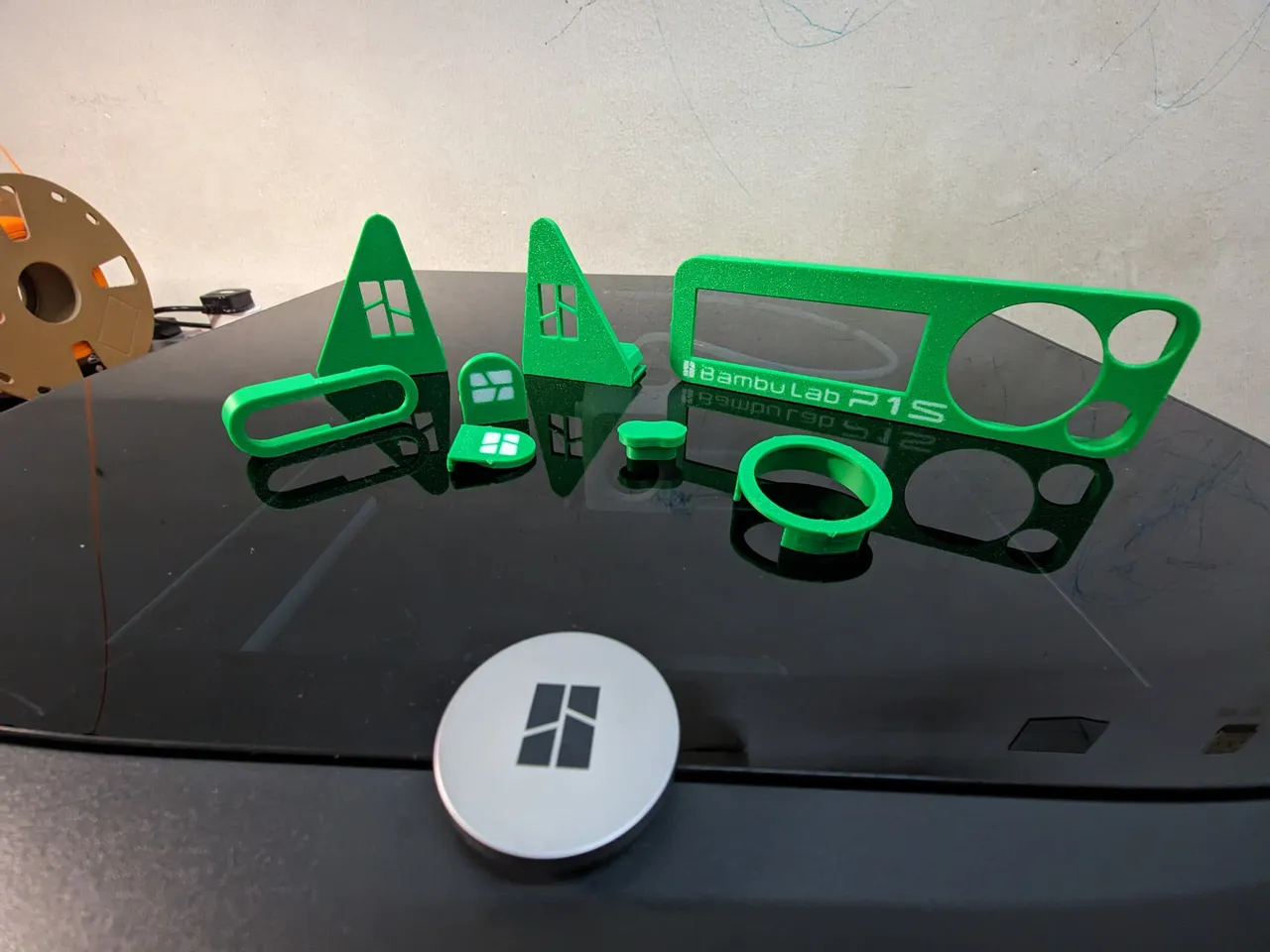 Bambu Lab P1S Skin Mod Kit Card by AdamCraft | Download free STL model ...