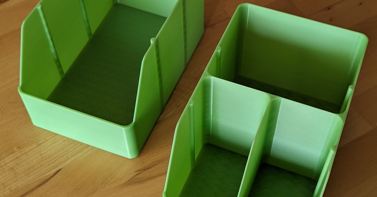 Big not stackable box boxes by obri | Download free STL model ...