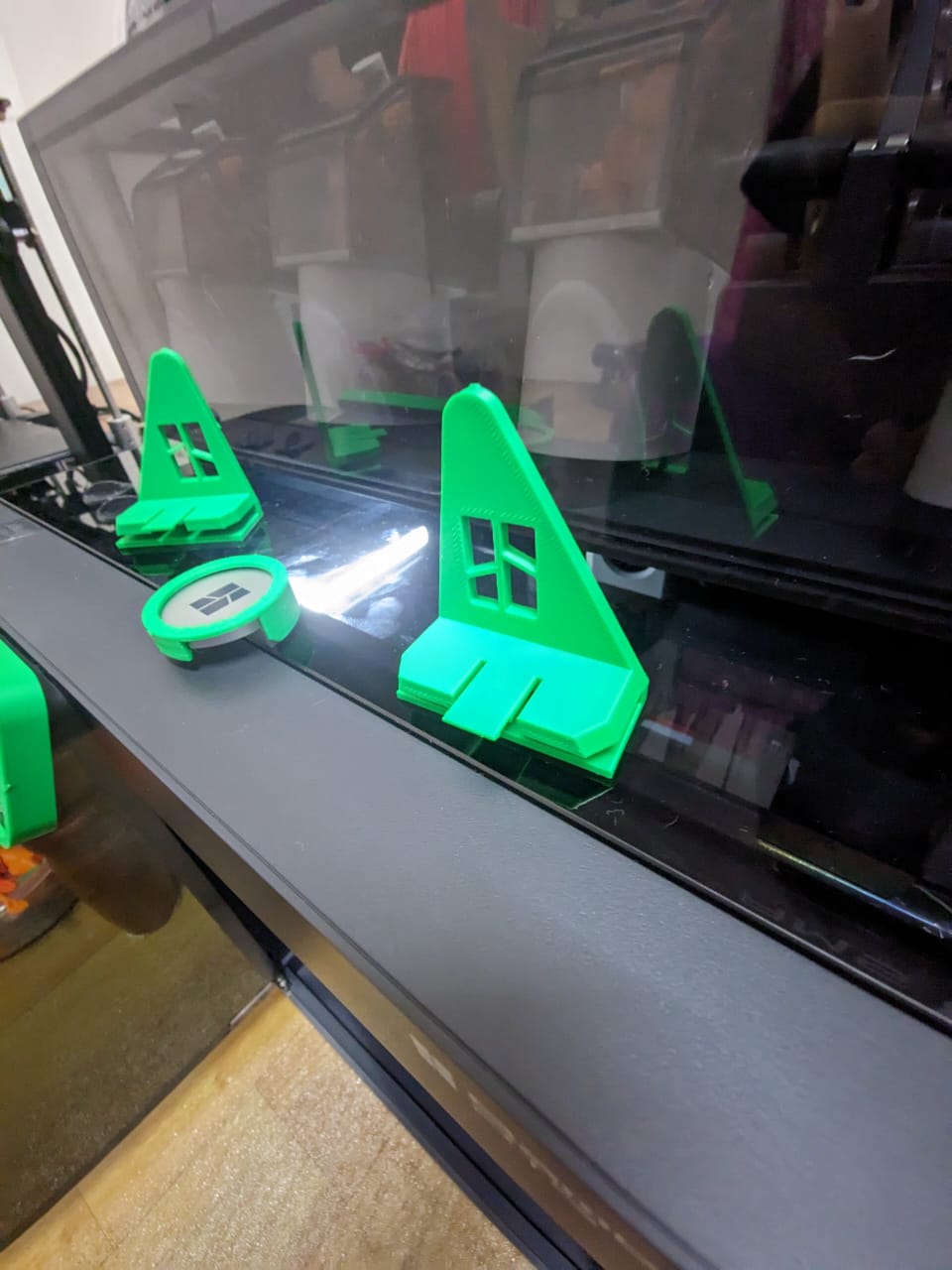 P1 X1 BAMBU LAB GLASS TOP RISER by AdamCraft | Download free STL model ...