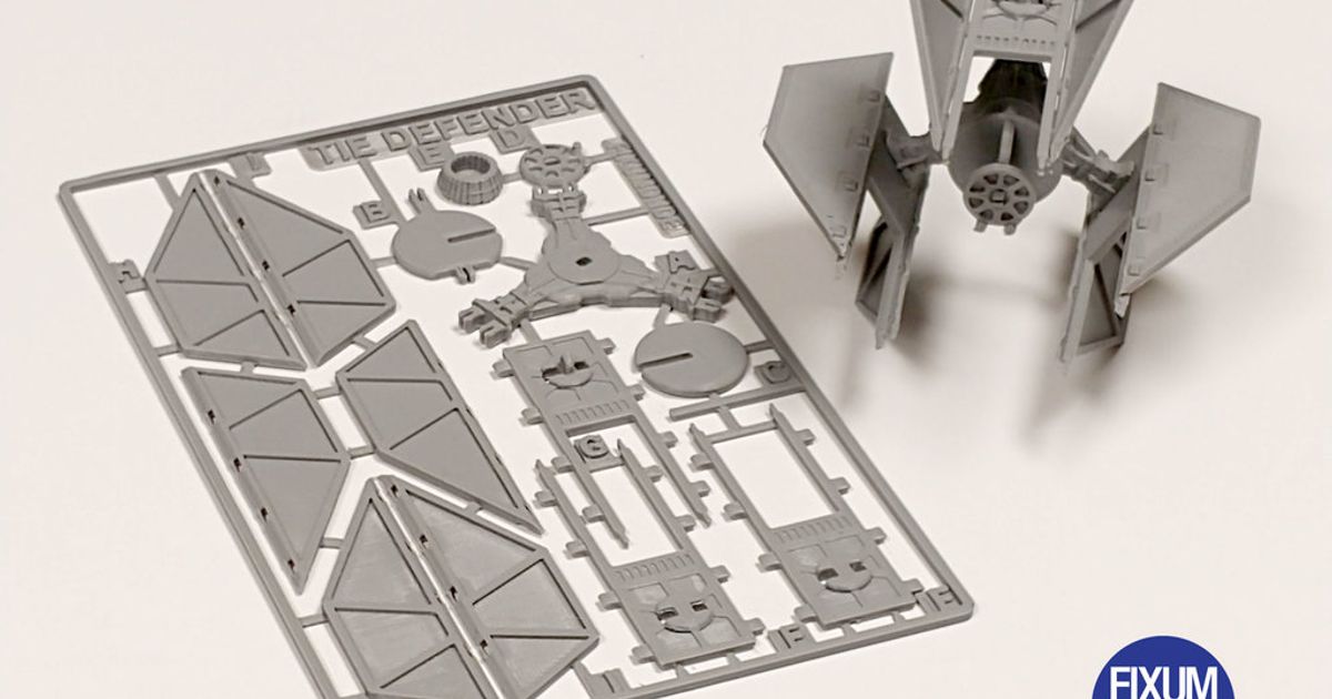 Tie Fighter Defender Kit Card by fixumdude | Download free STL model ...