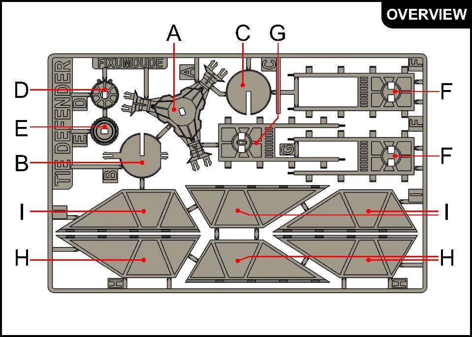 Tie Fighter Defender Kit Card by fixumdude | Download free STL model ...