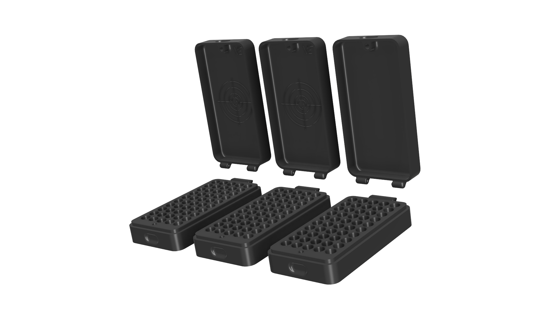9mm Ammo Box 50 compact by Veracon | Download free STL model ...