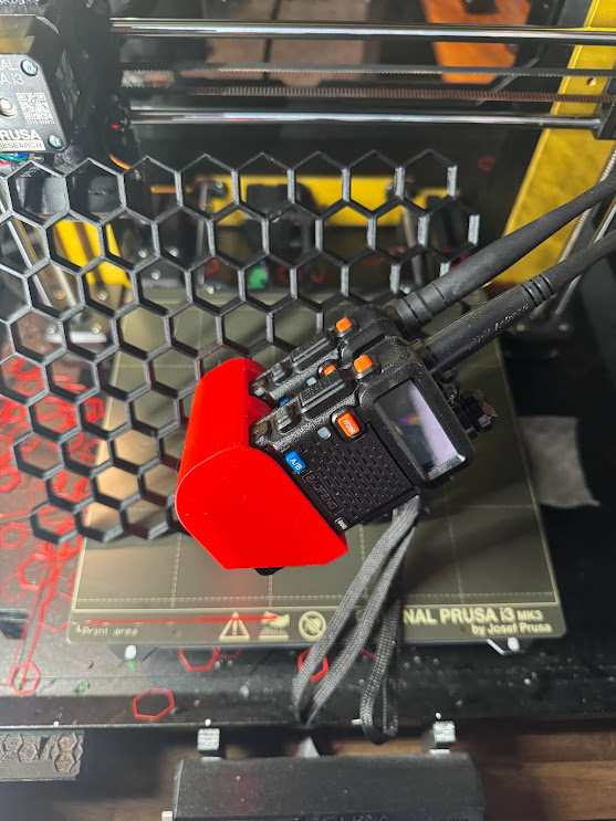 Baofeng UV-5R radio dock for Honeycomb Wall by InfiniZ | Download free ...