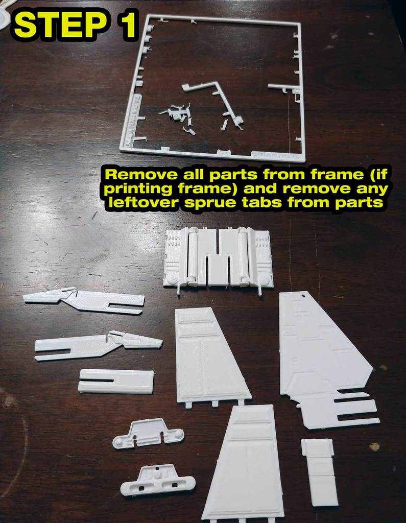 Lambda-Class Imperial Shuttle Kit Card by fixumdude | Download free STL ...