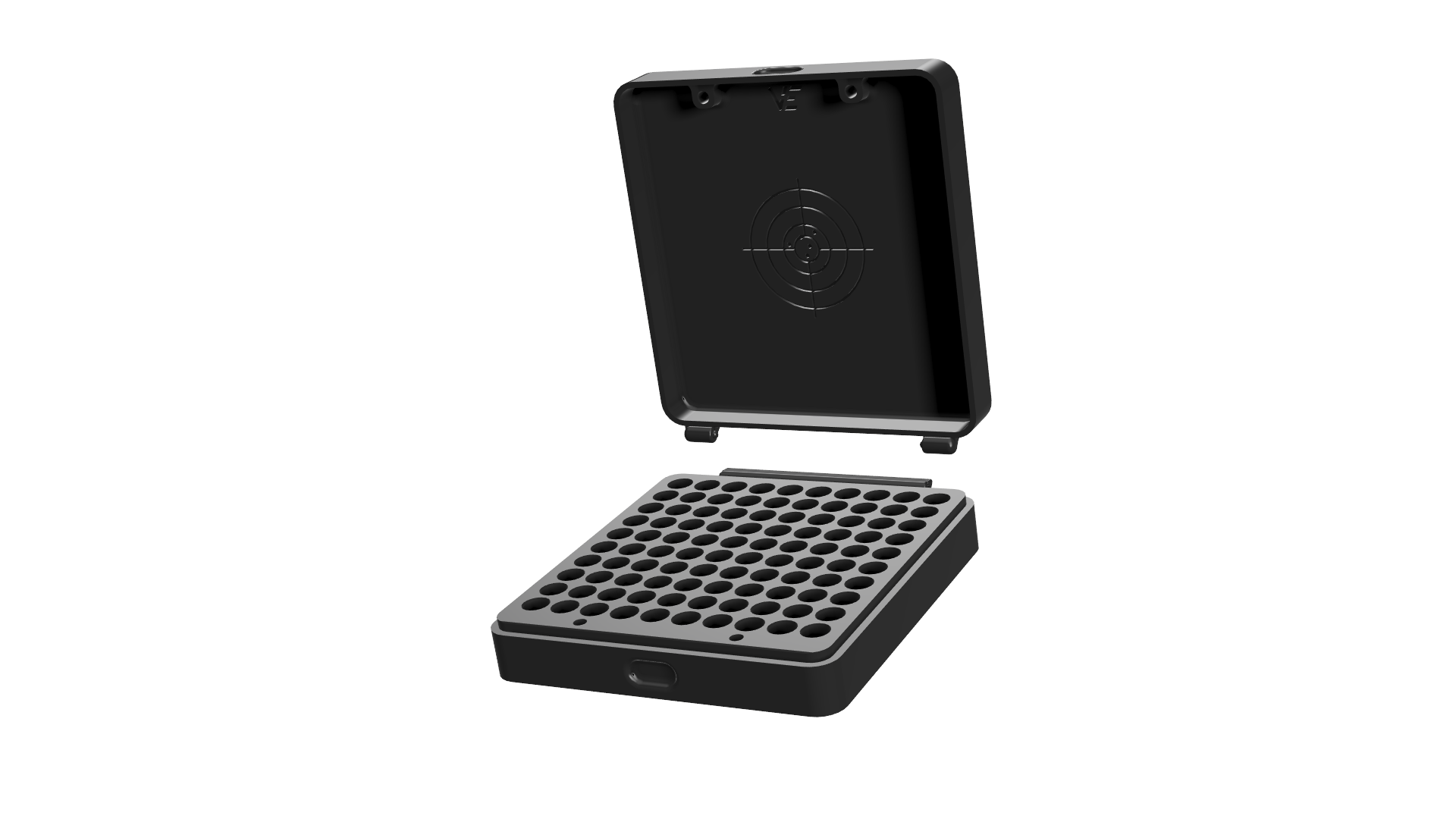 9mm Ammo Box 100 compact by Veracon | Download free STL model ...