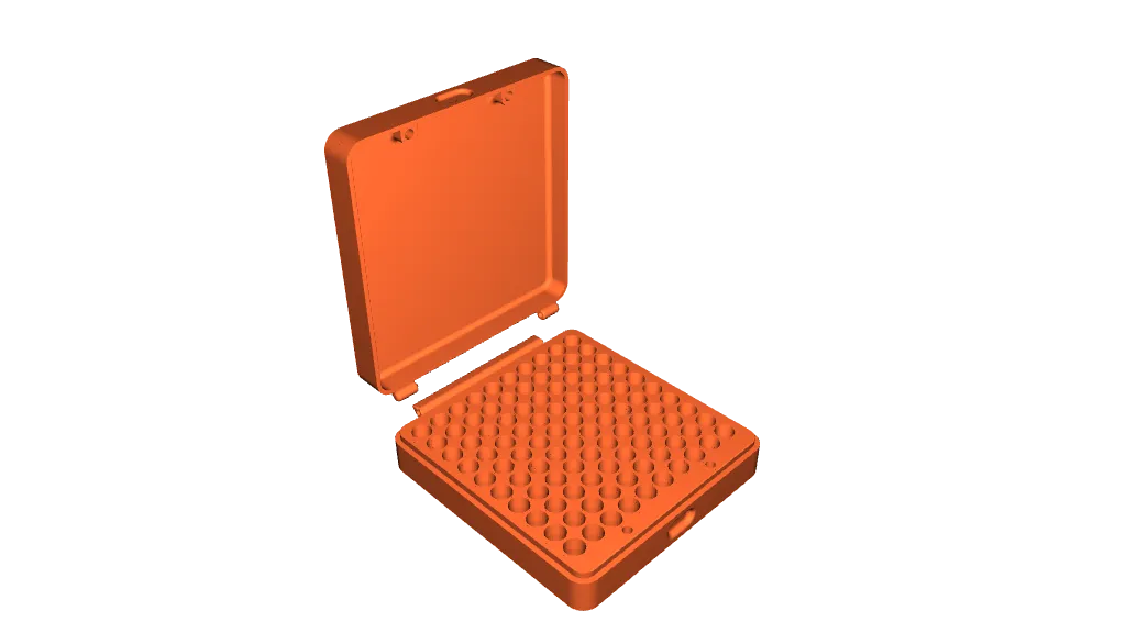 9mm Ammo Box 100 compact by Veracon | Download free STL model ...