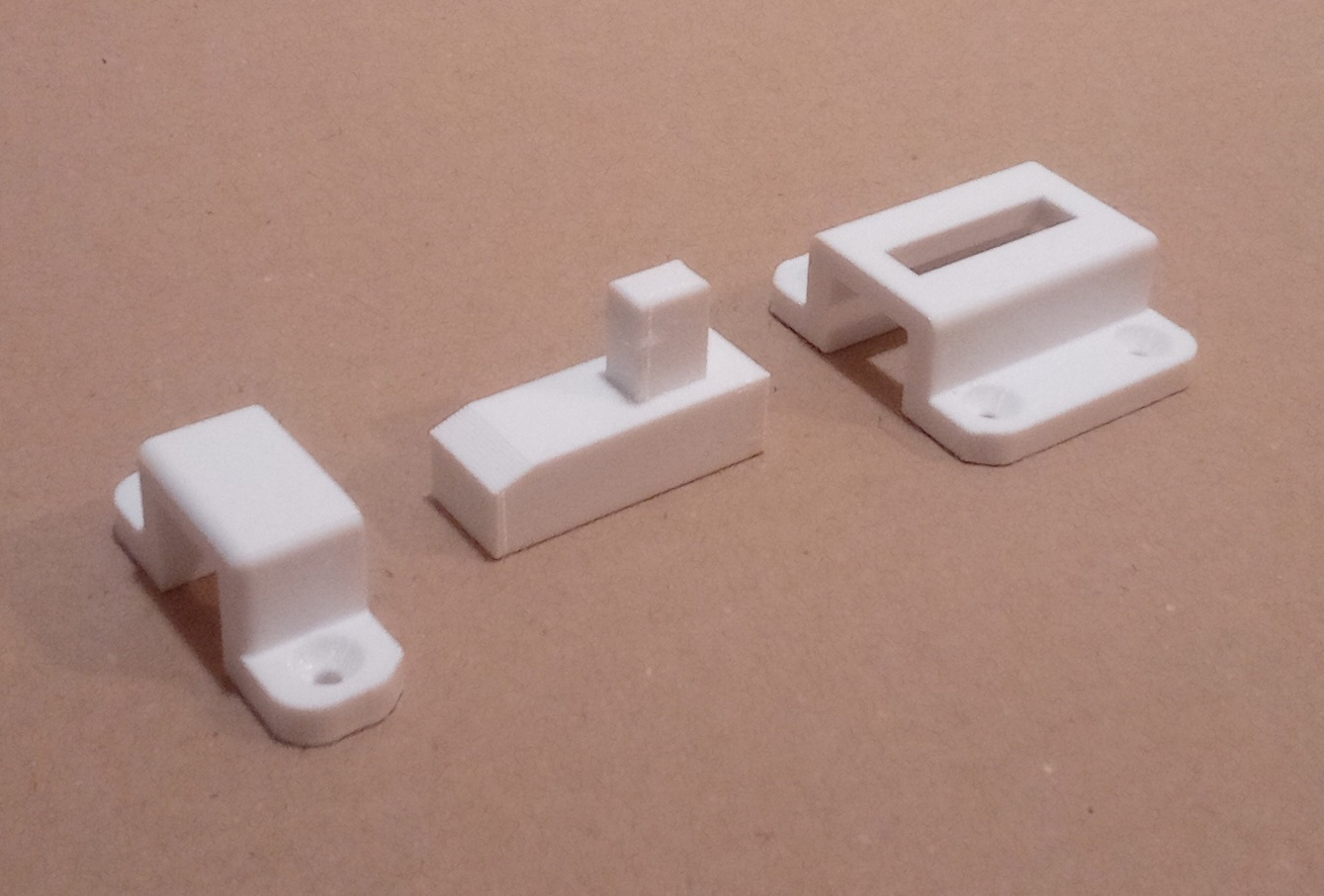 Attic folding stairs latch by Jiří Šilhavík | Download free STL model ...