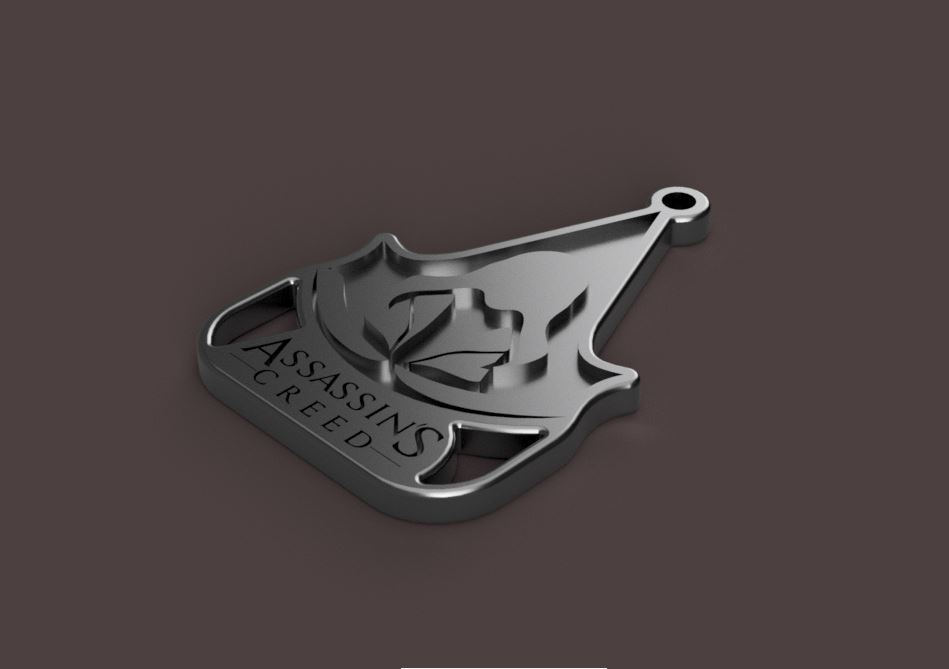 Ezio Auditore Assassin's Creed - Keychain - Portachiavi - Porte-clés - 钥匙链 by BasementLAB ...