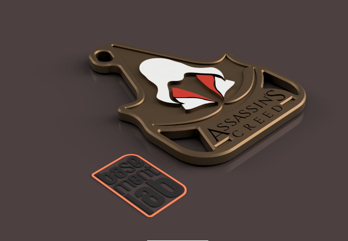 Ezio Auditore Assassin's Creed - Keychain - Portachiavi - Porte-clés - 钥匙链 by BasementLAB ...