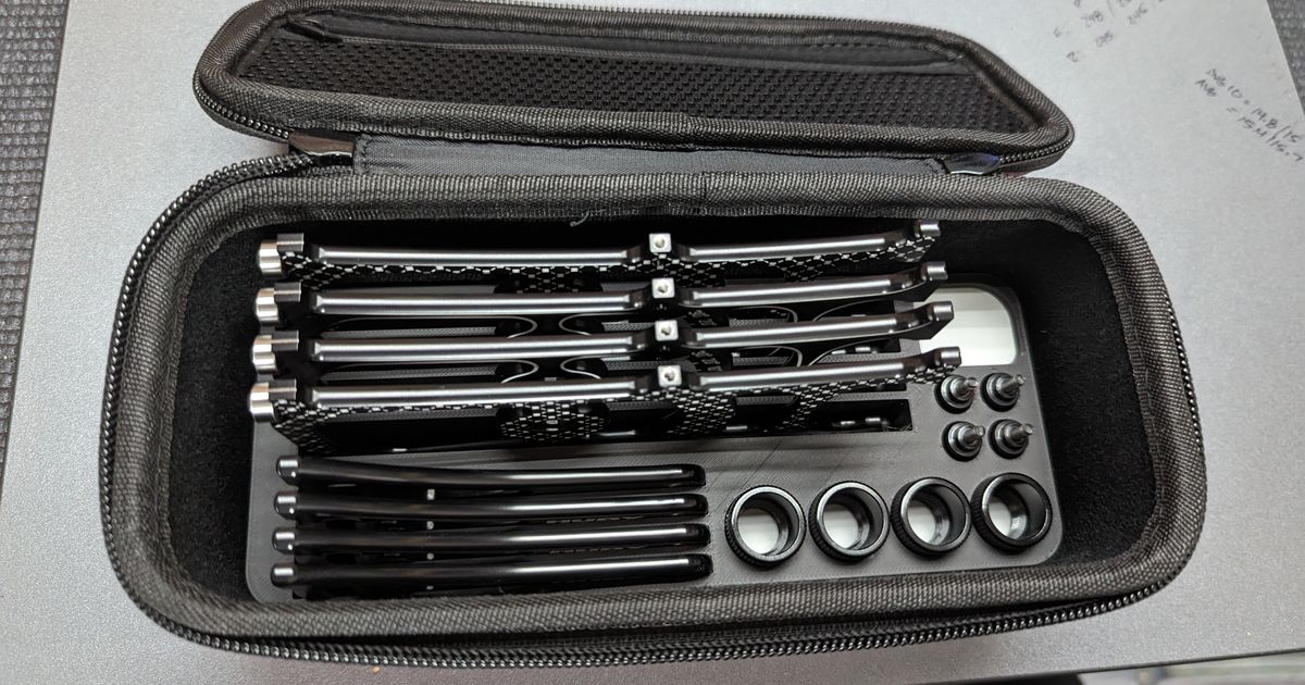 HUDY 1/8 Scale Setup Station Storage Insert por Wes Briscoe | Descargar ...