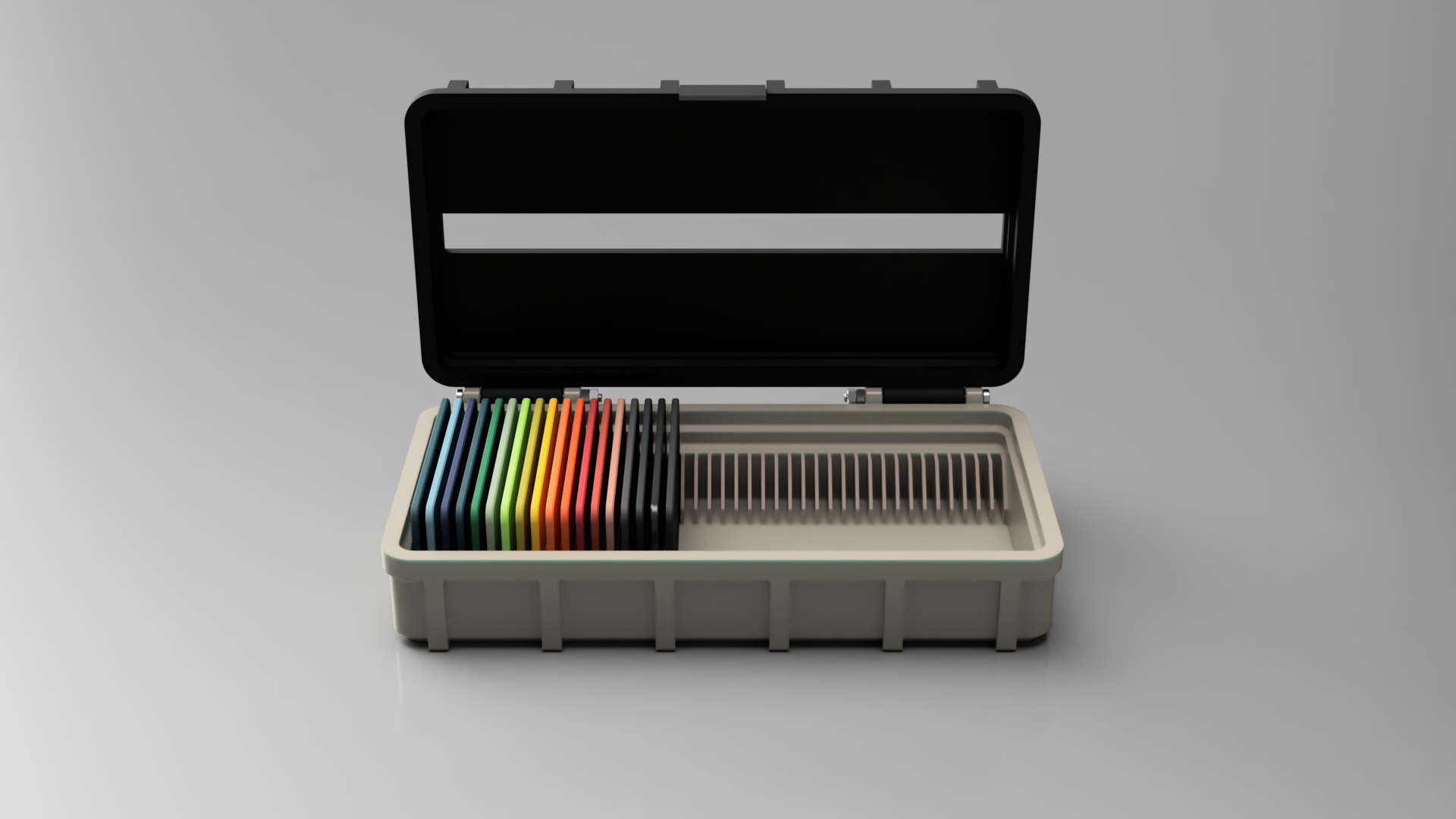 Filament Samples / Swatch with Box by SheepMe! | Download free STL ...