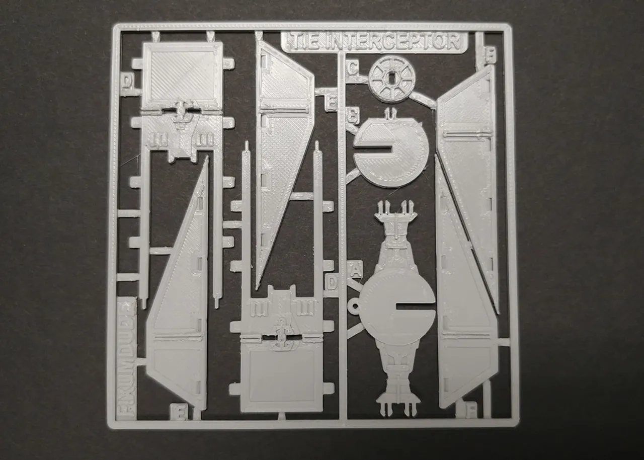 Tie Fighter Interceptor Kit Card by fixumdude | Download free STL model ...