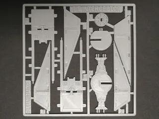 Tie Fighter Interceptor Kit Card by fixumdude | Download free STL model ...
