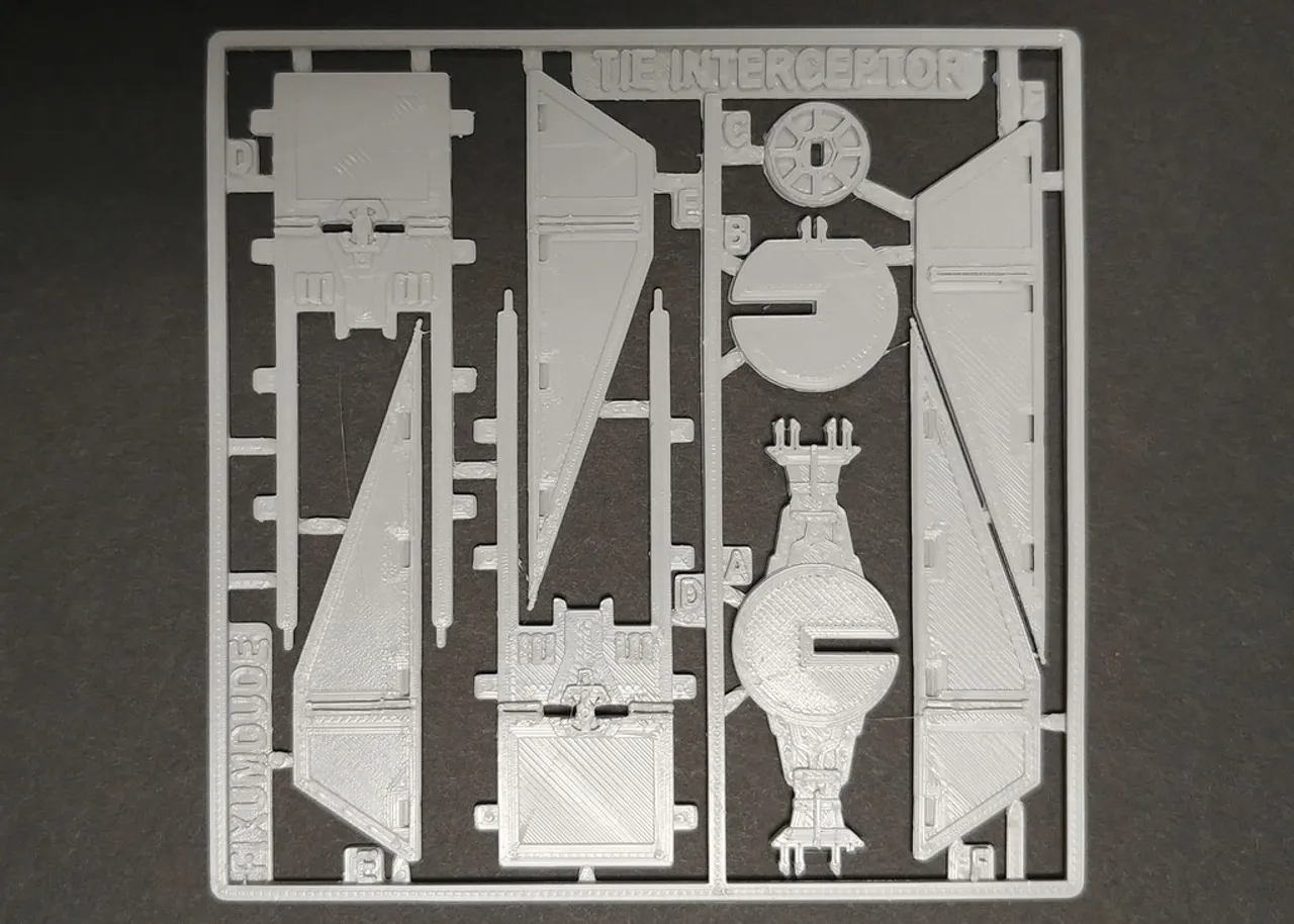 Tie Fighter Interceptor Kit Card by fixumdude | Download free STL model ...
