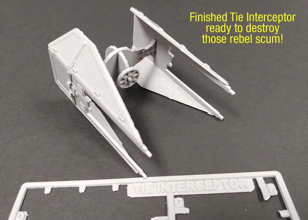 Tie Fighter Interceptor Kit Card by fixumdude | Download free STL model ... Tie Fighter Interceptor Kit Card by fixumdude | Download free STL model ...