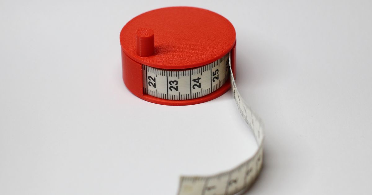 Tape measure spool (bearing needed: 8x16x4) by Fredrik S | Download ...