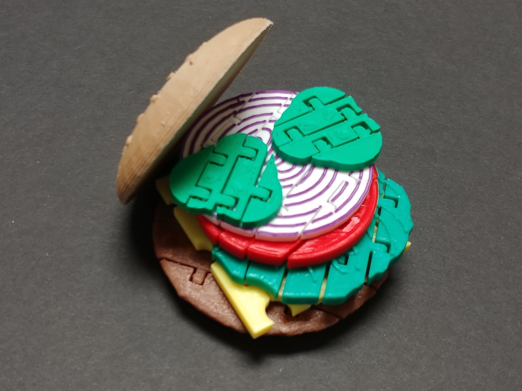 Flexi Burger by fixumdude | Download free STL model | Printables.com