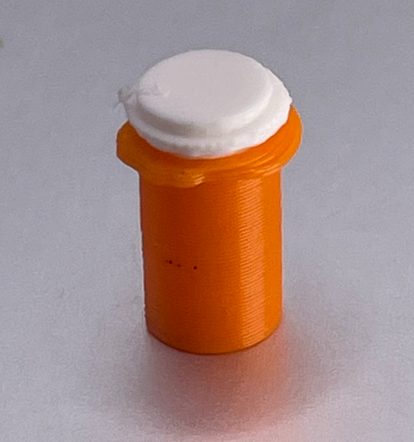 Mini Pill Bottle by PatricktheBiosteamist | Download free STL model ...